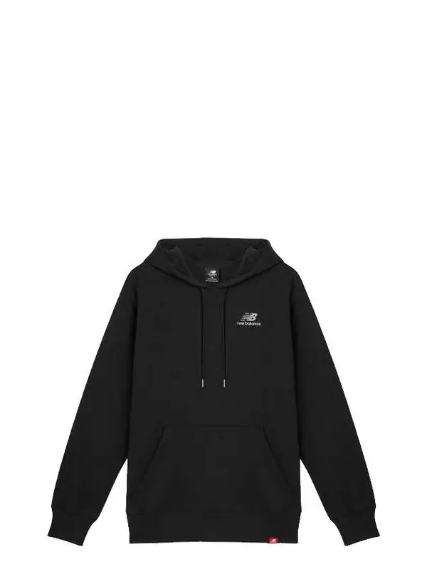 NEW BALANCE Embroidered Logo Sports Pullover Autumn - Black