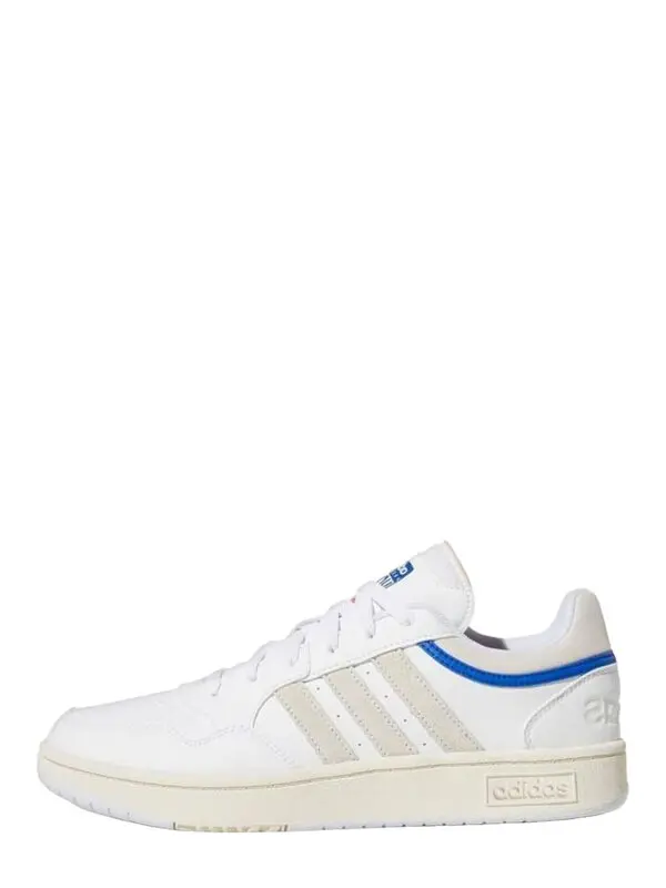 Adidas Hoops 3.0 Low Top Sneakers - White/blue