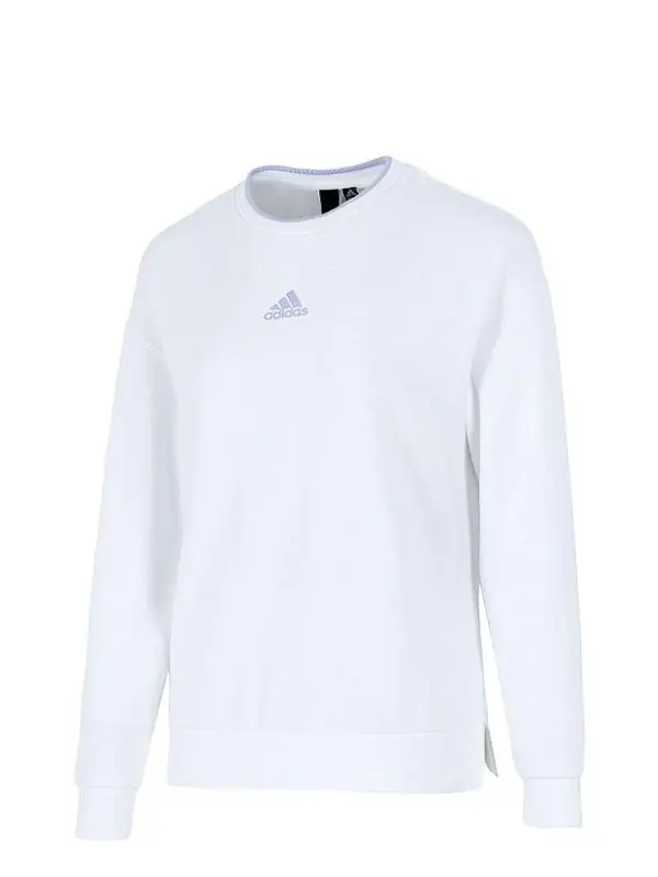 Adidas Logo Printing Sports Round-neck Sweatshirt - Default Color