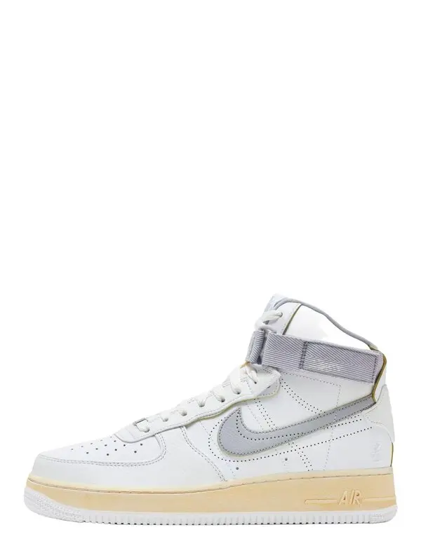 Nike Force 1 High '07 Premium Sneakers - White/wolf Grey