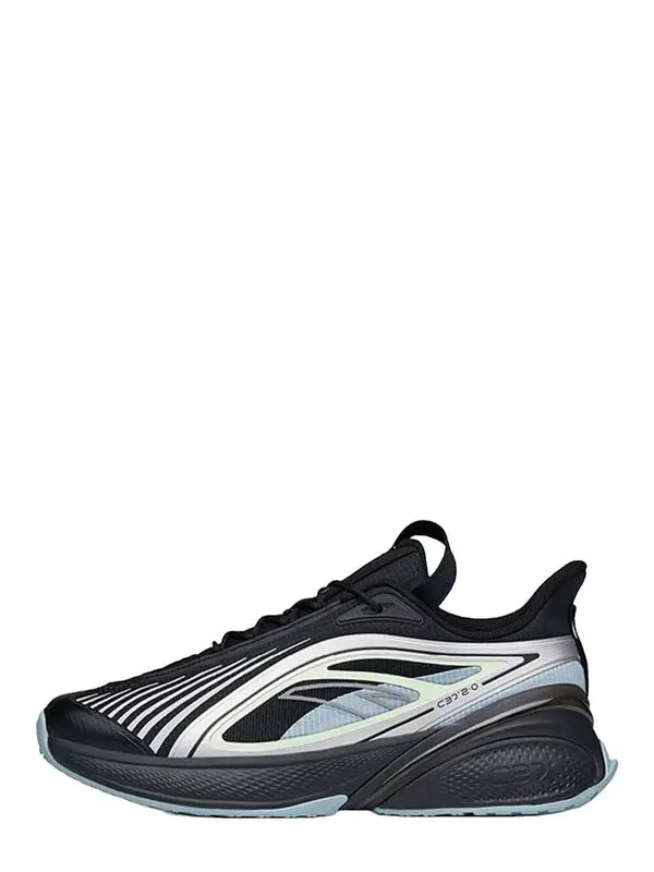 ANTA C37 2 Athletic Sneakers - Black/silver/blue