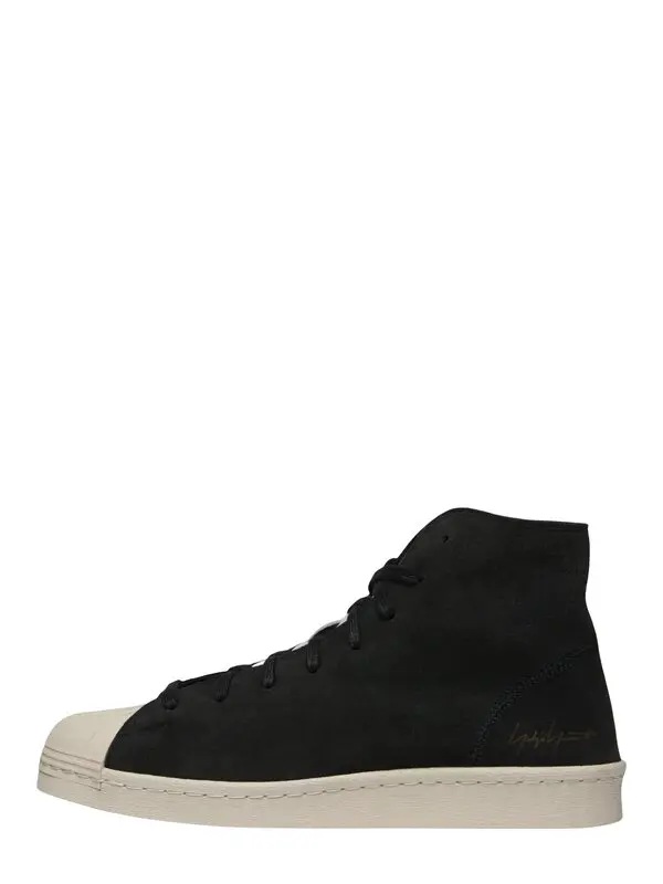 Adidas Y-3 Pro Model High Top Sneakers - Black/white