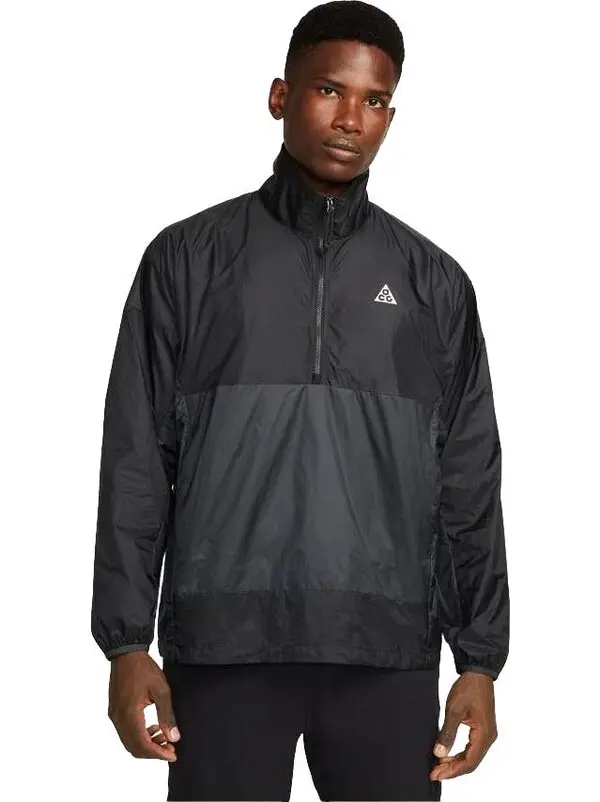 Nike X Cinder Cone Half Zip Jacket 'black Grey - Black/grey