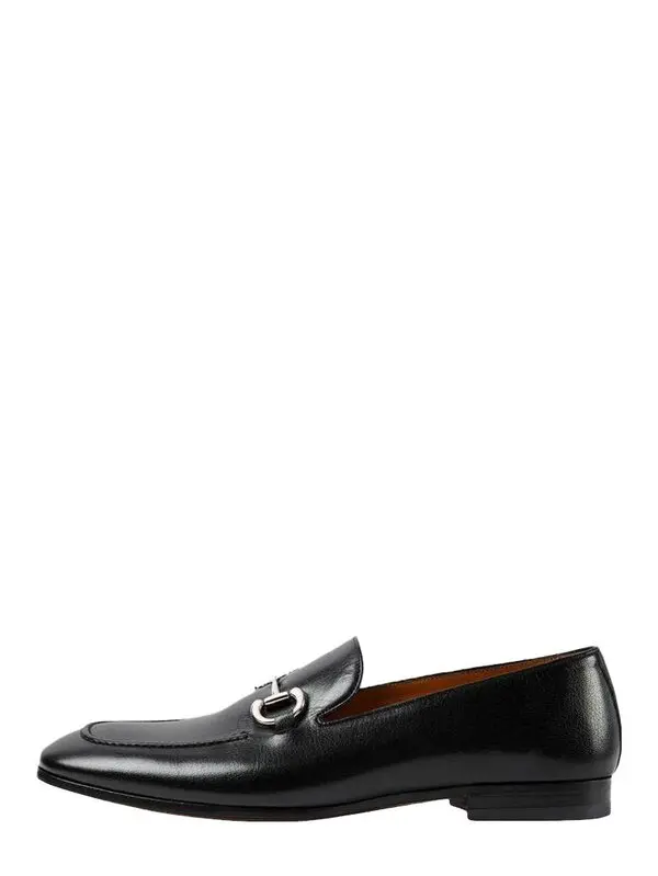 Gucci Horsebit Loafers - Black/silver