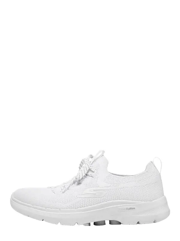 Sketchers Go Walk Radiant Summer Sneakers - White/silver