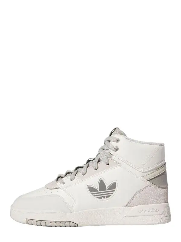 Adidas Originals Drop Step Xl High Top Sneakers - White/grey