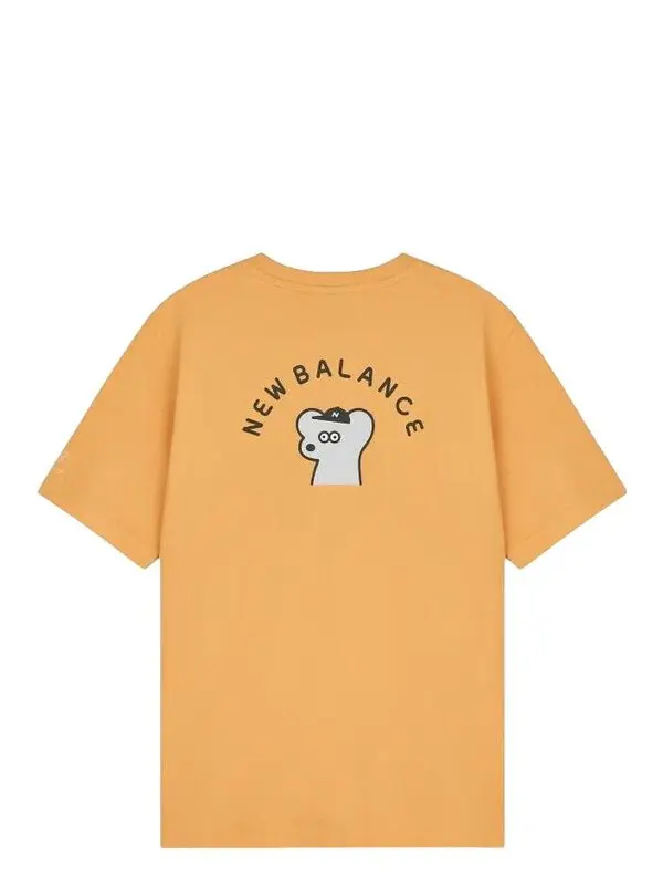 NEW BALANCE X Seiji Andy Graphic T-shirt - Orange/white