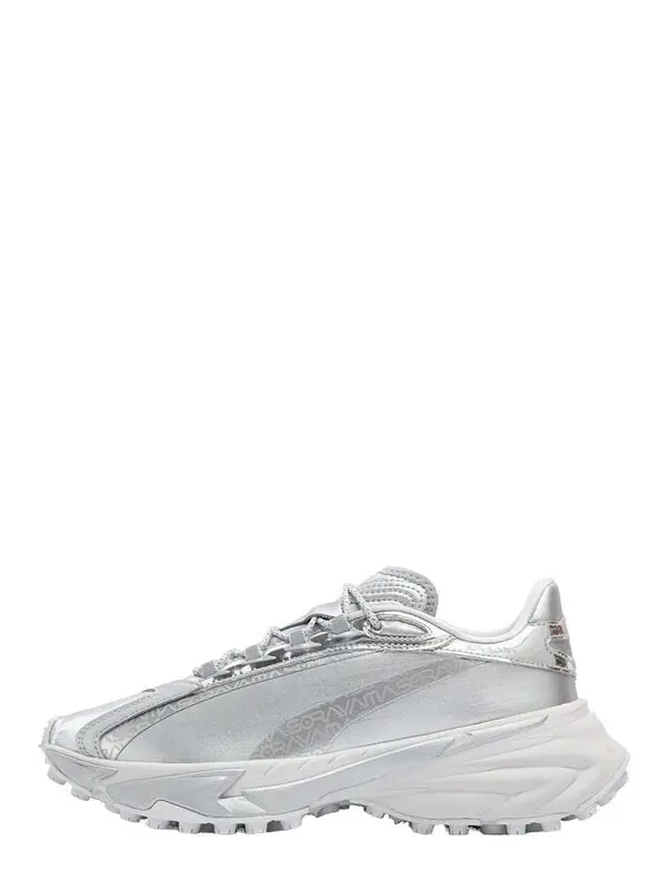 PUMA Spirex X Hajime Sorayama Silver Sneakers - Silver/white