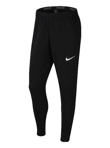 Nike Logo Pattern Bundle Feet Sports Pants - Black