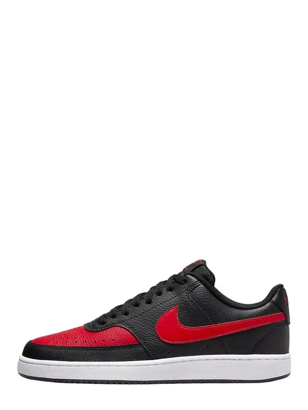 Nike Court Vision 1 Low Sneakers - Black/red