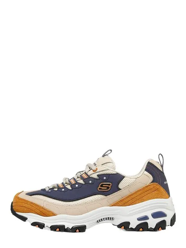 Sketchers D'lites 1.0 'brown Blue' Sneakers - Brown/blue