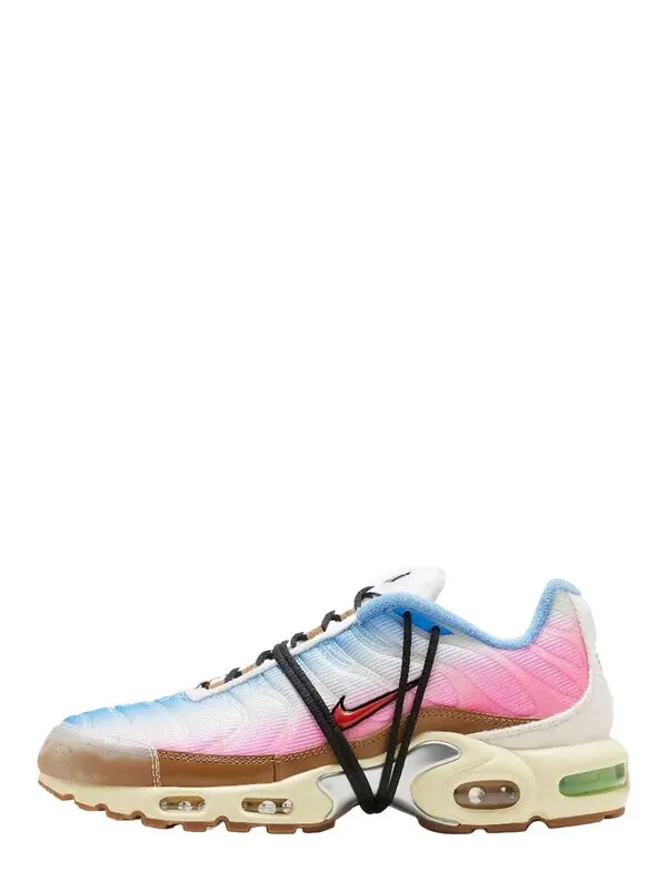 Nike Max Plus Sneakers - Sail/mtlc Silver-team Gold-pink Spell-ale Brown-action Green