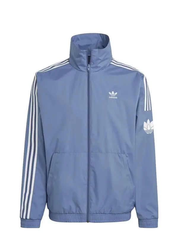 Adidas Adicolor 3d Trefoil 3-stripes Track Jacket - Blue/white