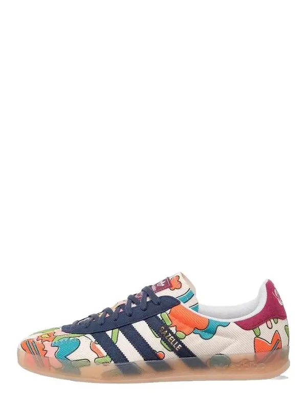 Adidas Sean Wotherspoon X Gazelle Indoor Sneakers - Ecru Tint/shadow Navy/gum