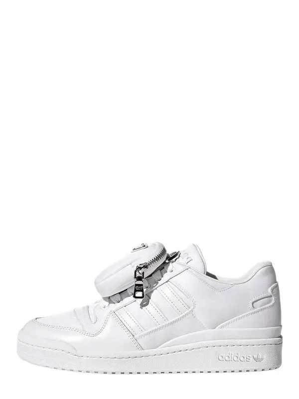 Adidas Prada X Forum Low Re-nylon Sneakers - White