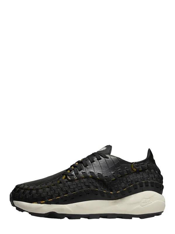 Nike Footscape Woven " Croc" Sneakers - Black