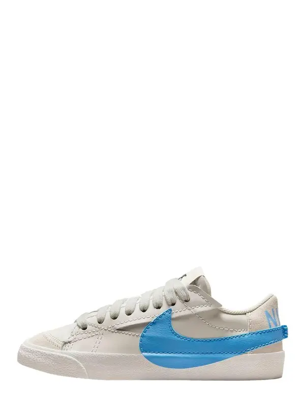 Nike Blazer Low '77 Jumbo Sneakers - White/blue