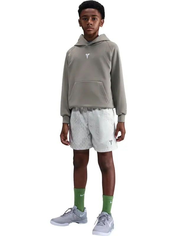 Nike Kobe Lightweight Woven Basketball Shorts - White/reflective Silver