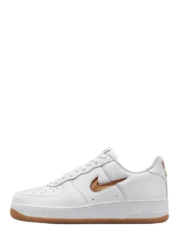 Nike Force 1 Jewel Sneakers - White/bronze/white