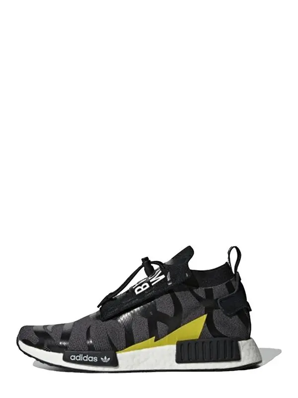 Adidas X Bape X Neighborhood Nmd_ts1 Pk 'stealth' Sneakers - Black