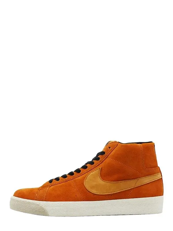 Nike Blazer Premium Sb Lance Mountain High Top Sneakers - Orange