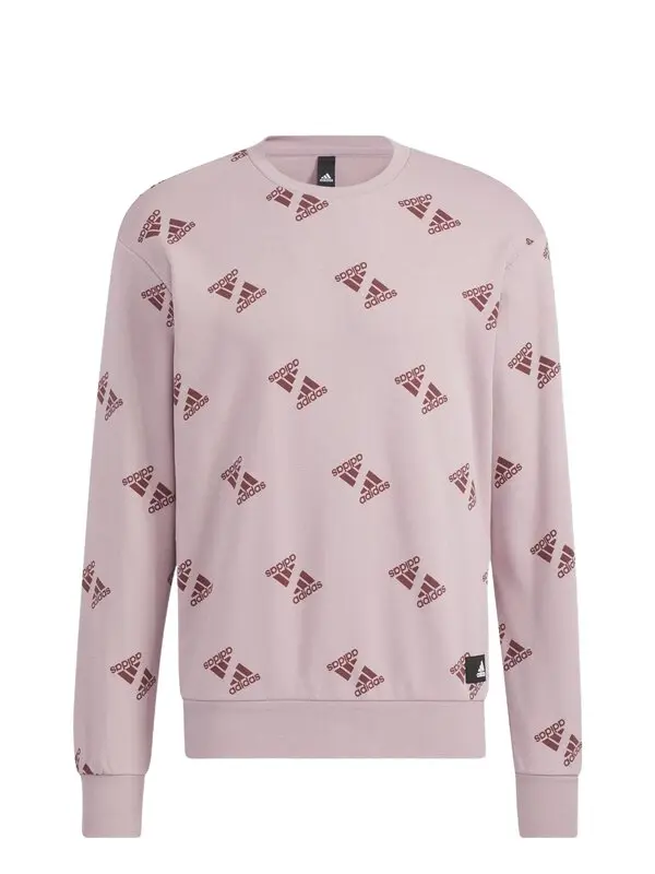 Adidas All-over Print Crewneck Pullover - Default Color