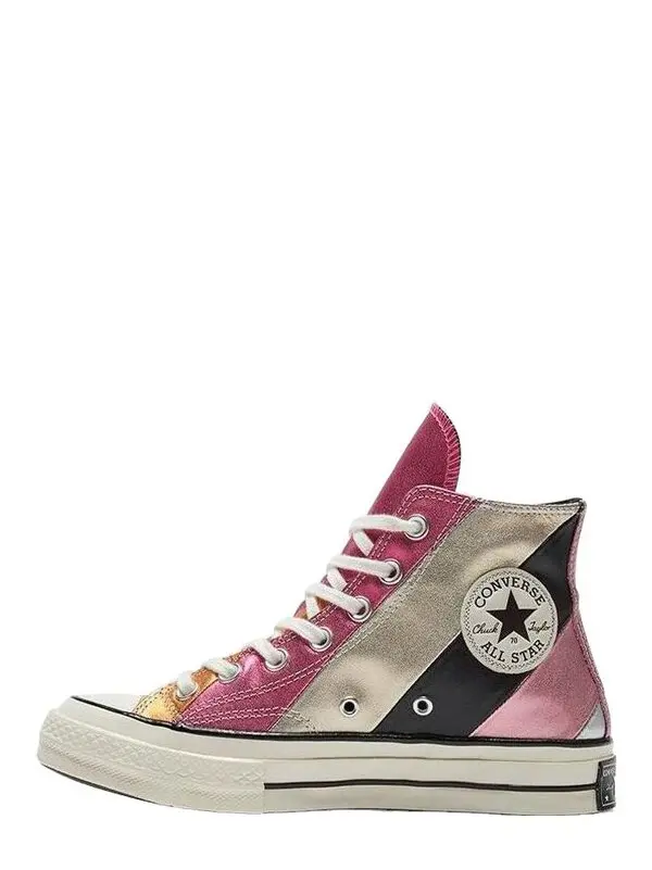 CONVERSE Chuck 70 Hi Metallic Rainbow - Red/silver/black