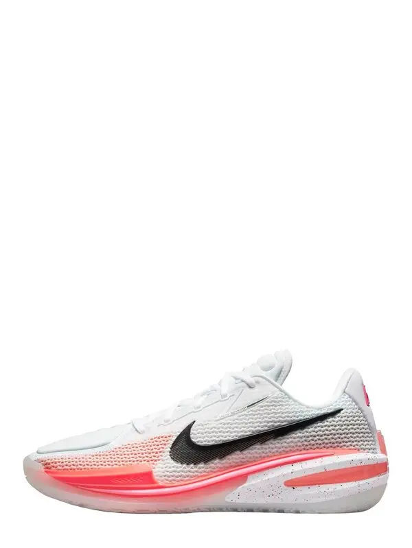 Nike Zoom G.t. Cut 1 Ep "rawdacious" Athletic Sneakers - White/black/bright Crimson