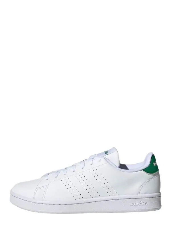 Adidas Advantage Lace-up Sneakers - White/green