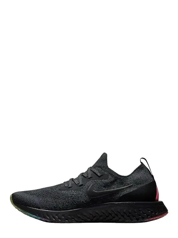 Nike Epic React Flyknit 'be True' Sneakers - Black/multi Color
