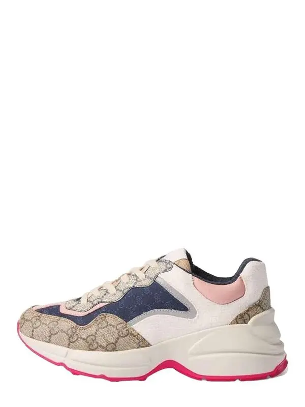 Gucci Gg Rhyton Sneakers - Brown