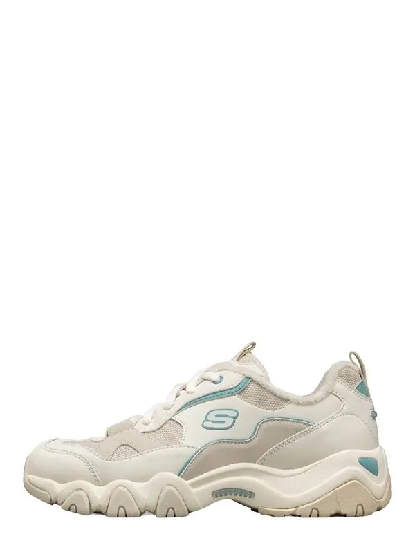 Sketchers D'lites 2.0 Athletic Sneakers - Whitebrownblue