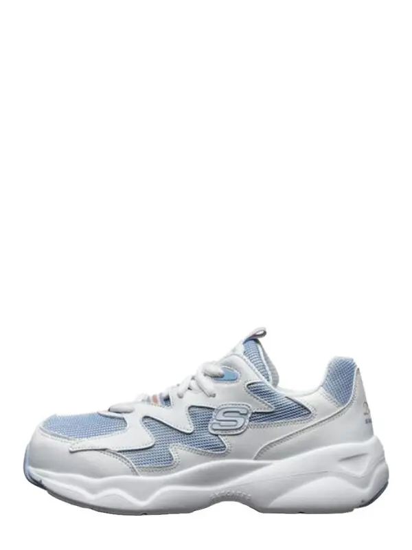 Sketchers D'lites Airy Sneakers - White/blue