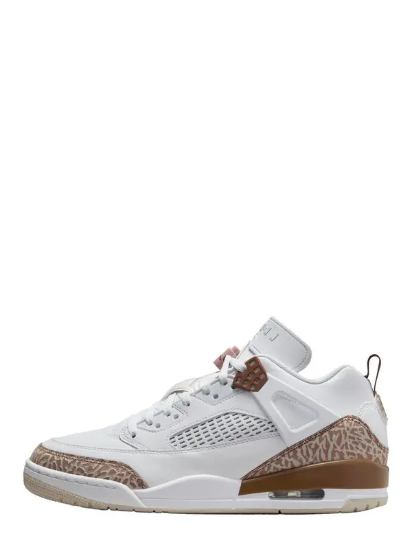 JORDAN Spizike Low "archaeo Brown" Sneakers - White/pink Oxford/archaeo Brown