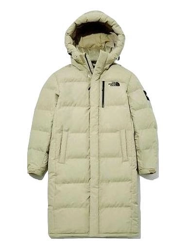 The North Face Long Down Jacket - Beige