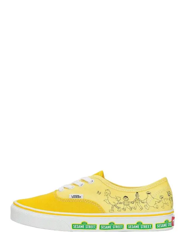 VANS X Sesame Street Authentic Sneakers - Yellow