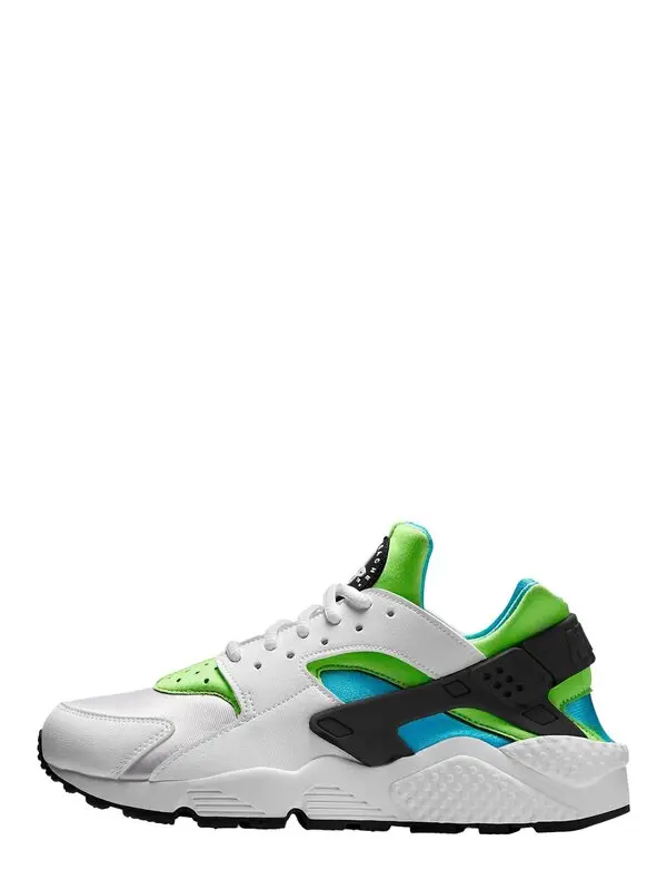 Nike Huarache Run Sneakers - White/green