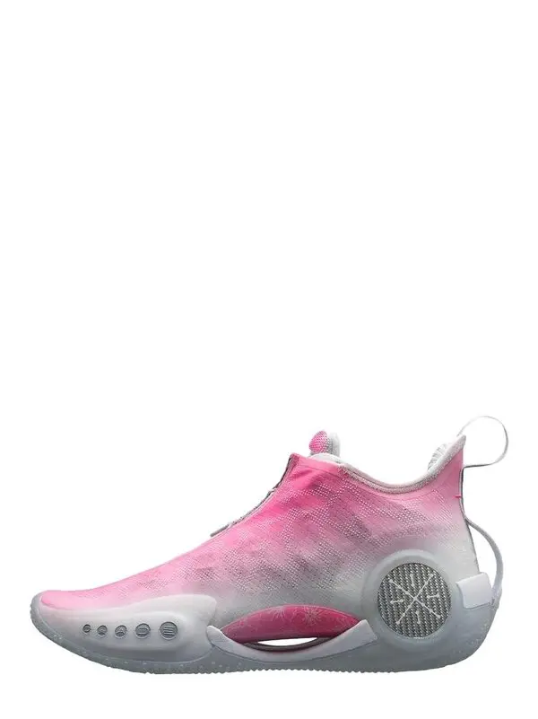 LI-NING Way Of Wade "blossom" Basketball Sneakers - Pink/grey