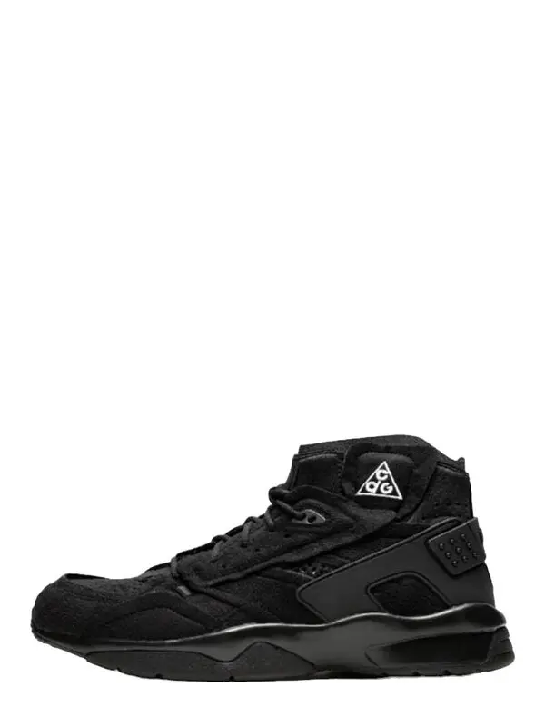 Nike Comme Des Garcons X Mowabb High Top Sneakers - Black