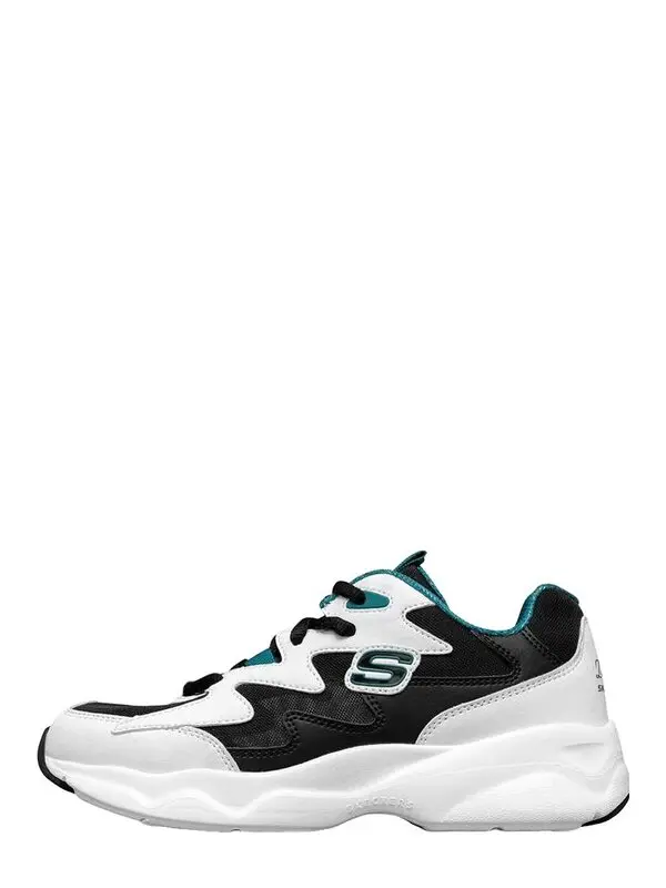 Sketchers D'lites Airy Low-top Sneakers - White/black/green