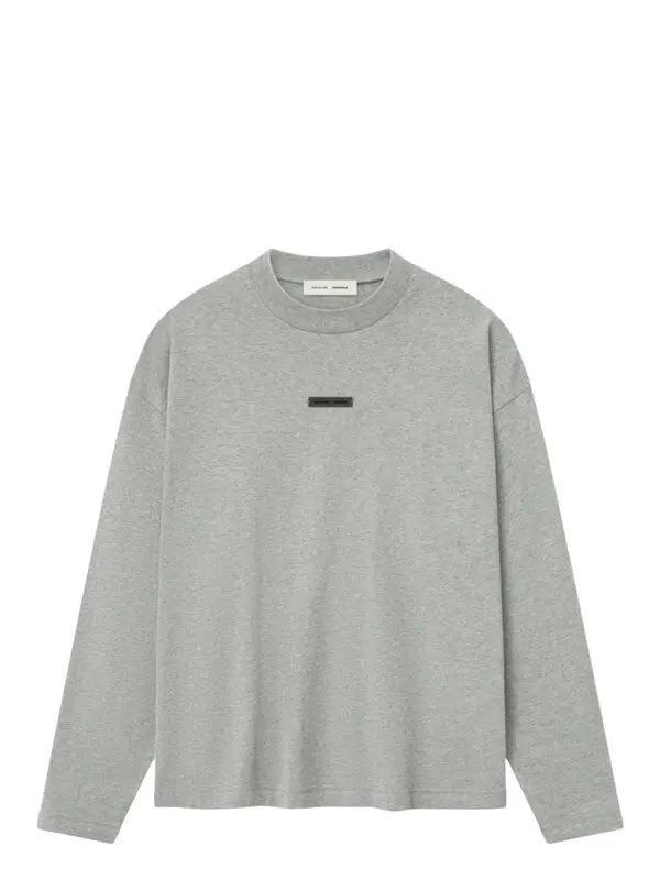 Fear Of God Classic Long Sleeve T-shirt - Concrete Heather