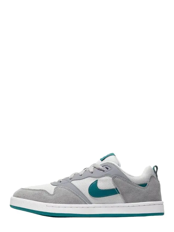 Nike Alleyoop Sb Low Top Sneakers - Grey/green