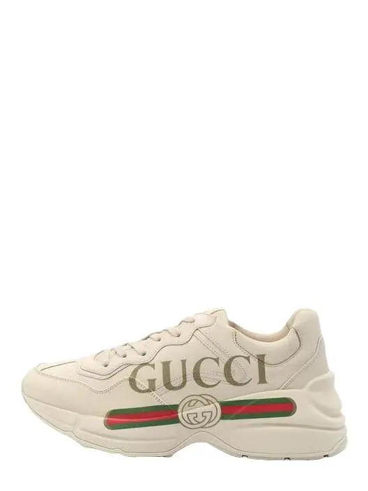 Gucci Rhyton Leather Sneaker 'logo - White