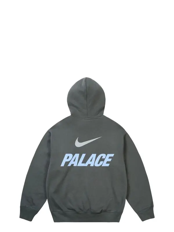 Nike X Palace Font Swoosh Hood - Charcoal
