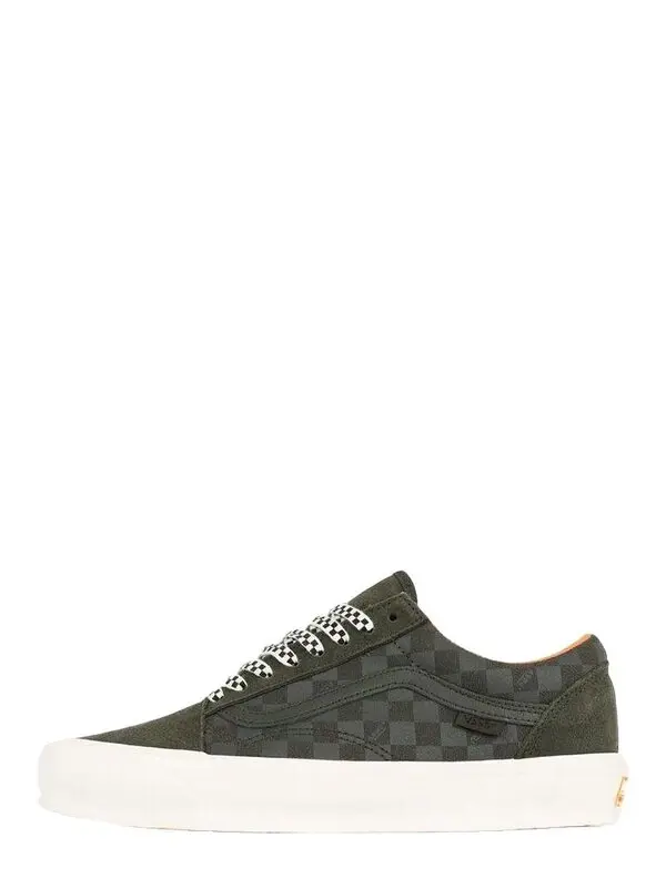 VANS Porter-yoshida & Co. X Og Old Skool Lx Floral Checkerboard - Green