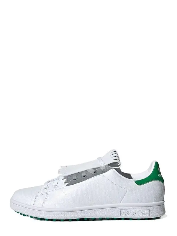 Adidas Stan Smith Primegreen Spikeless Golf Shoes - White/green
