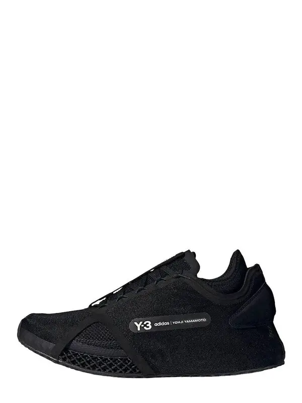 Adidas Y-3 Runner 4d Iow Sneakers - Black