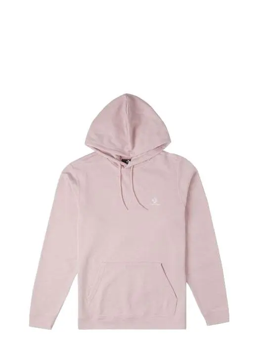 CONVERSE Embroidered Star Chevron Hoodie - Pink Sage