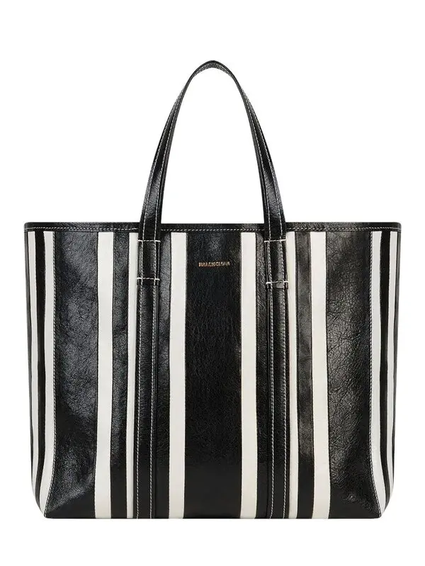 Balenciaga Barbes Medium East-west Shopper Bag - Black