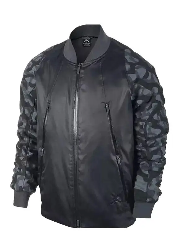 JORDAN Flight Hall Of Fame Bomber Jacket - Black